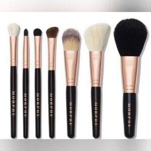 Morphe | Makeup | Morphe Nip 7pc Rose Gold Brush Collection Wcase ...